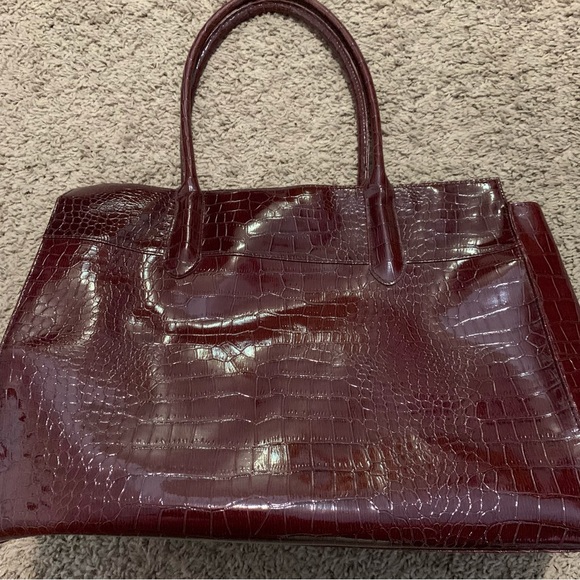 Jessica Simpson | Bags | Jessica Simpson Tote Purse Burgundy | Poshmark